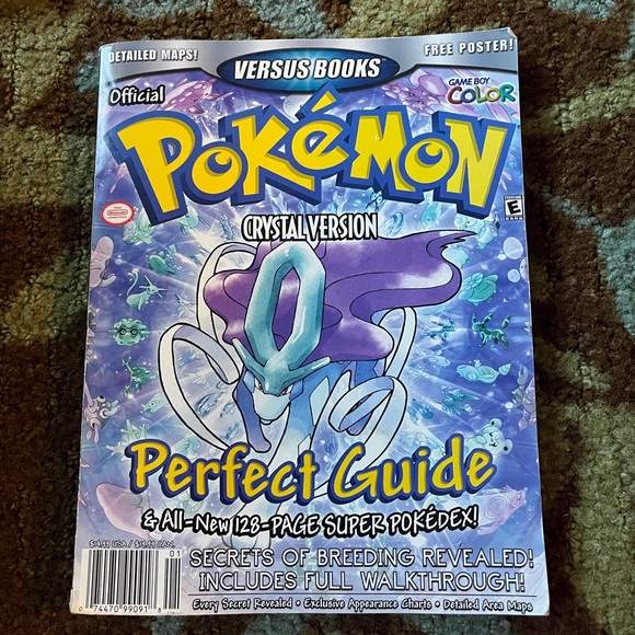 Pokemon | Video Games & Consoles | Pokemon Crystal Versus Books Guide ...